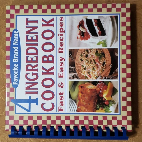 Kitchen | 4 Ingredient Cookbook | Poshmark